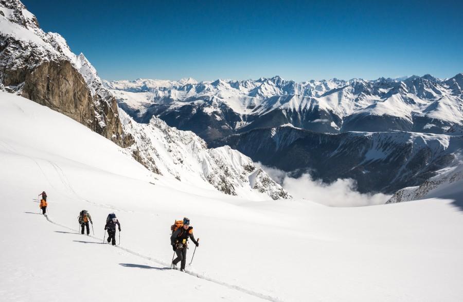 Haute route ski tour - mountaintracks.co.uk